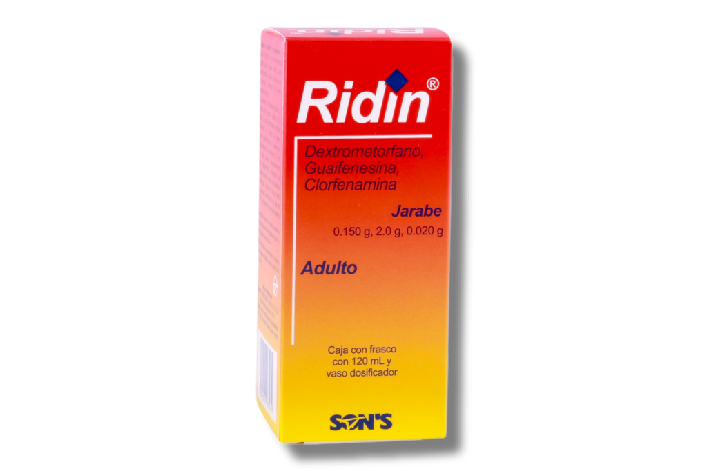 RIDIN JARABE ADULTO C/120ML | DIFAM